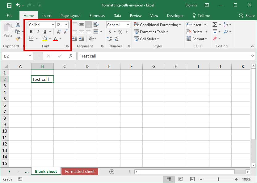 Formatting Cells In Excel Deskbright