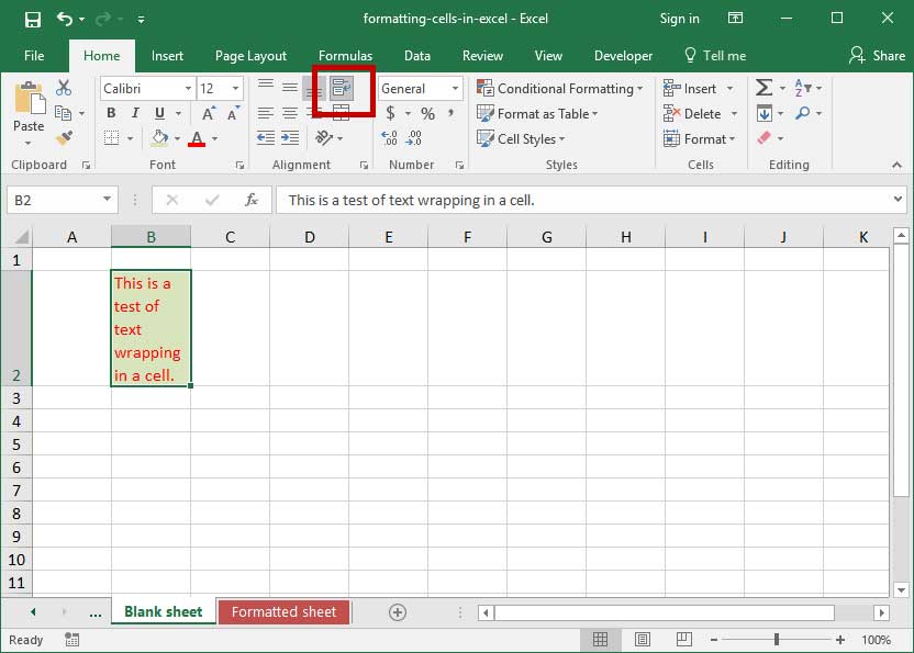 Make Excel Cells Fit Text Bamboodop