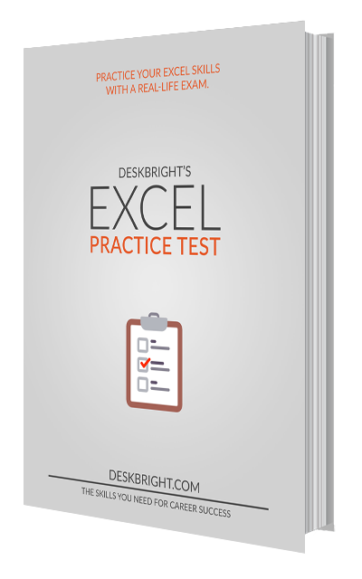 The Excel Practice Test Get Ready To Interview